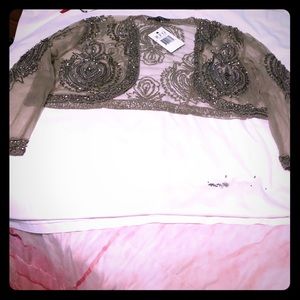 RFO | Jackets & Coats | Womans Beaded Lace Jacket | Poshmark